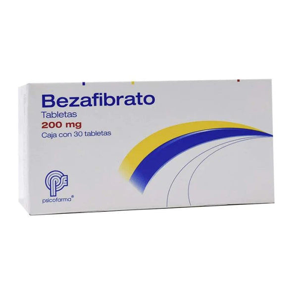 BEZAFIBRATO 200 MG 30 TAB LGEN – FarmaVrim