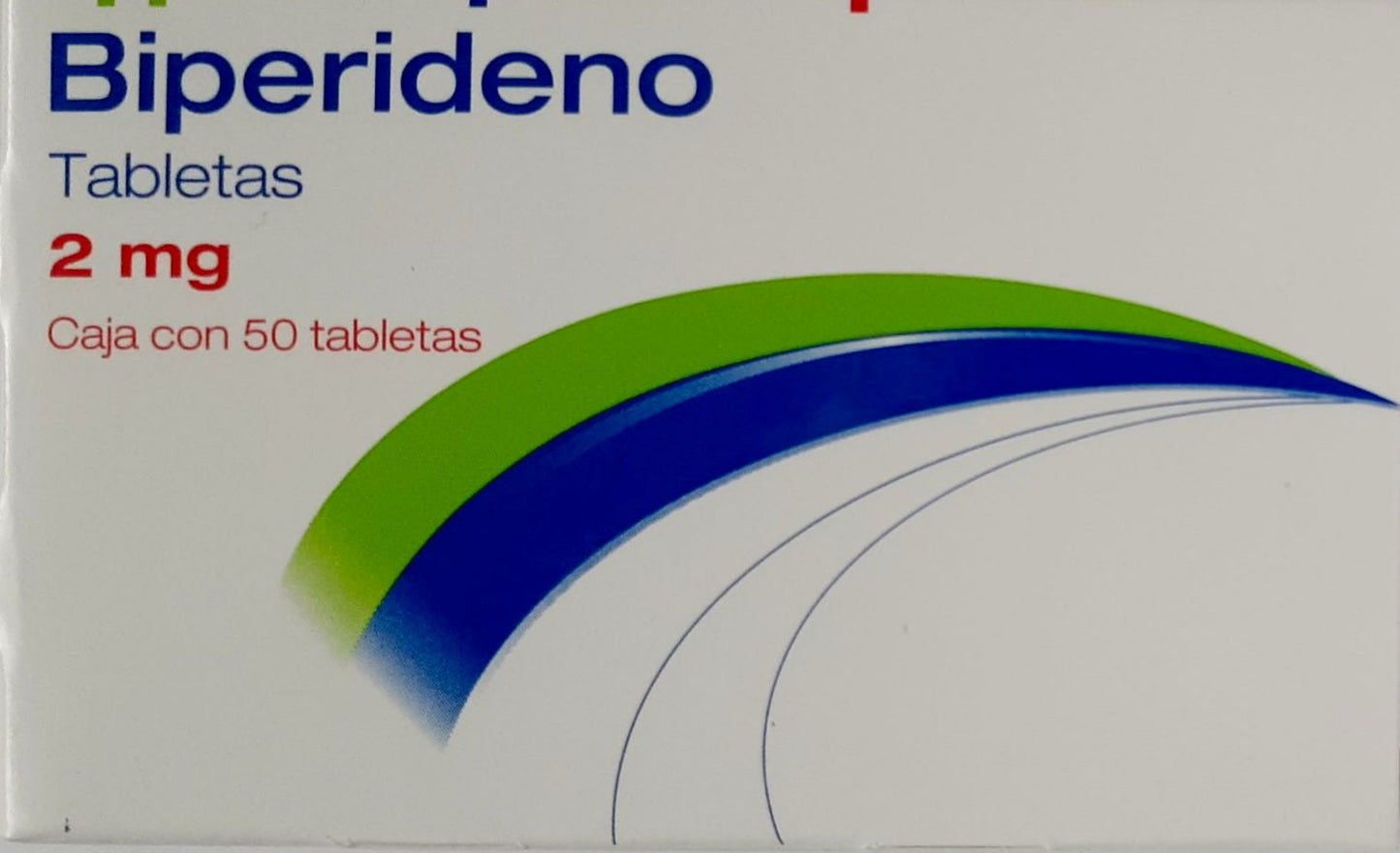 BIPERIDENO 2 MG 50 TAB LGEN – FarmaVrim
