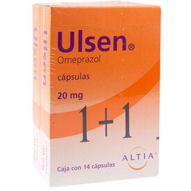 ULSEN 20 MG 14 CAPS OFTA 1+1 – FarmaVrim