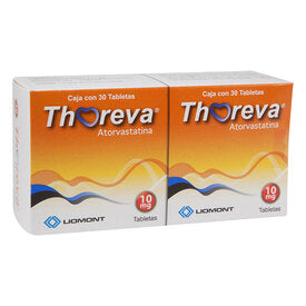 THOREVA 10 MG 30 TAB DUAL – FarmaVrim